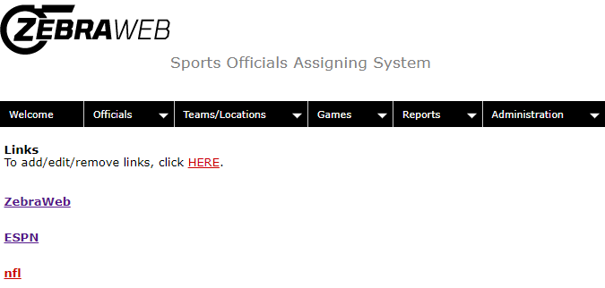 Links – ZebraWeb Support